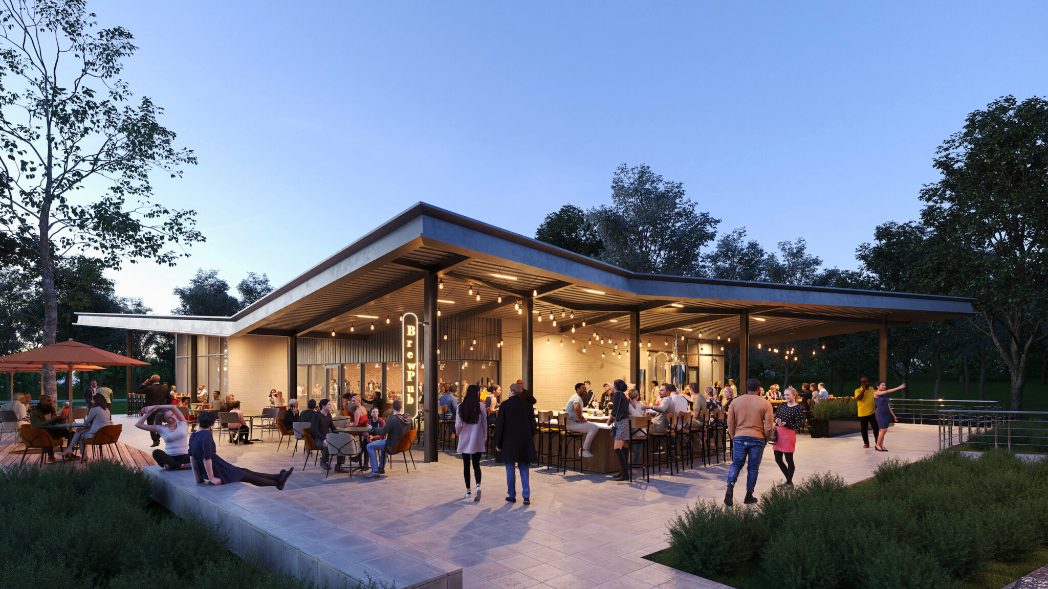 Hub RTP - Research Triangle Park's new vibrant downtown.