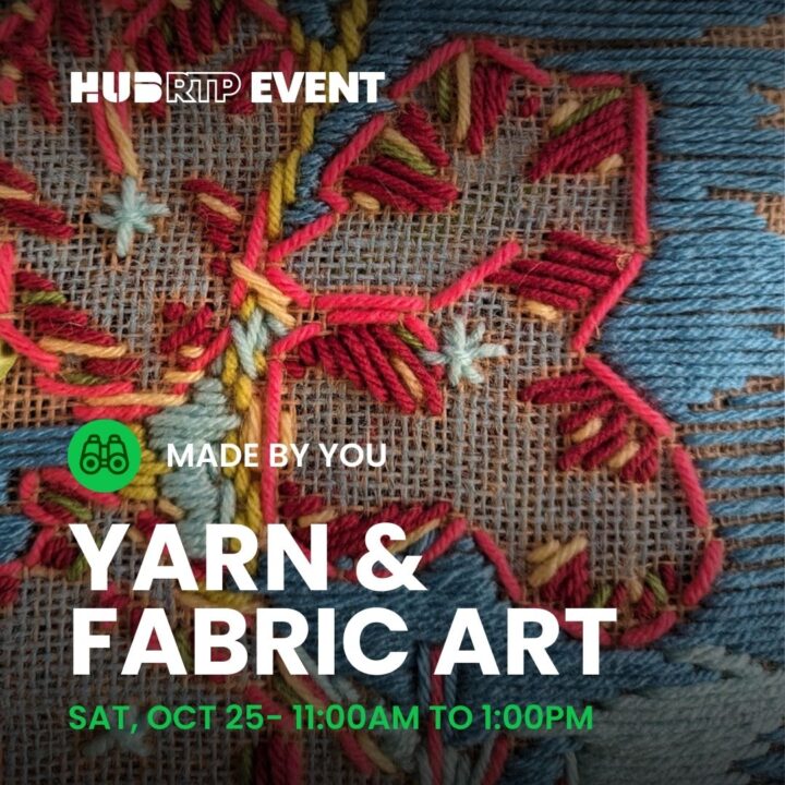 Made by You: Yarn & Fabric Art - Hub RTP